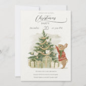 Peter Rabbit Christmas tree Invitation | Zazzle