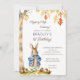 Peter rabbit fall themed birthday party template | Zazzle