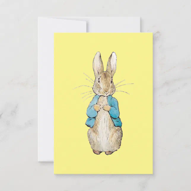 Peter Rabbit Thank You Card | Zazzle