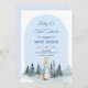 Peter Rabbit Winter Arch baby shower Invitation | Zazzle
