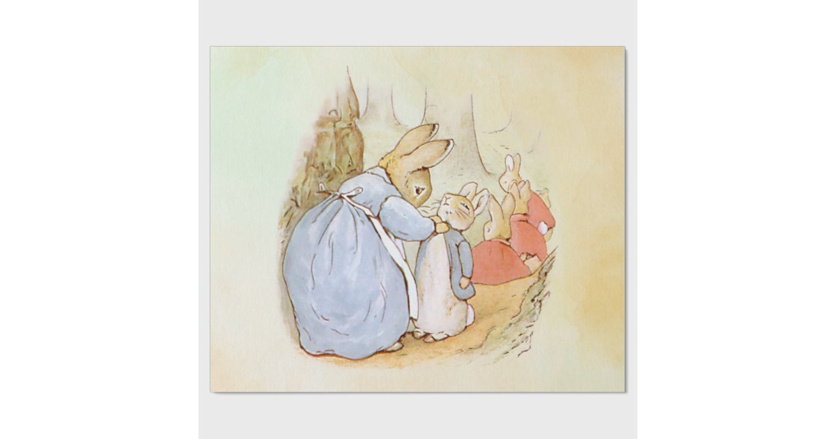 Peter Rabbit Wrapping Paper | Zazzle