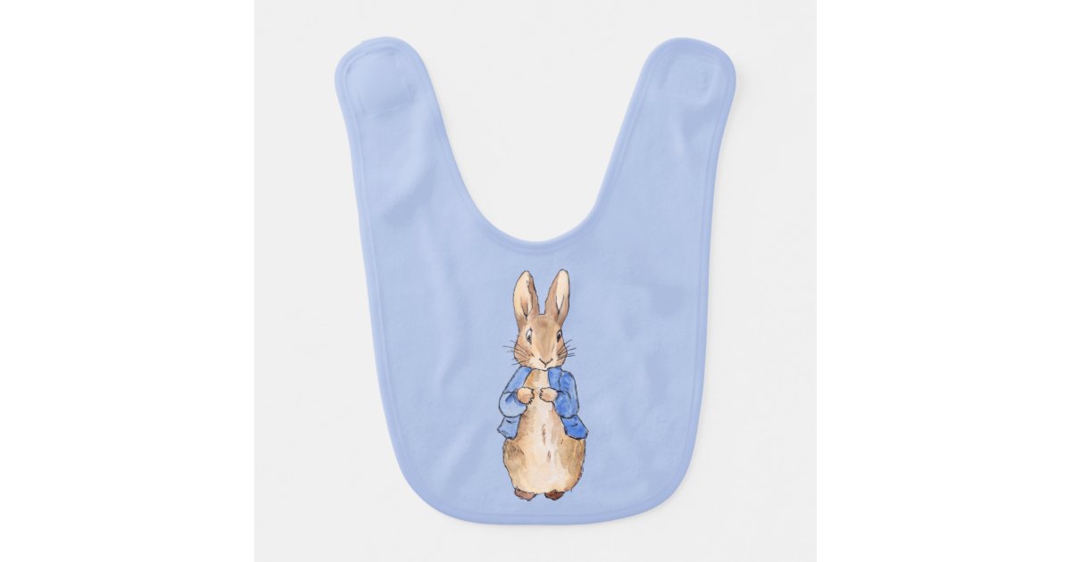 Peter the Rabbit Baby Bib | Zazzle