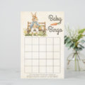 Peter The Rabbit - Baby Shower bingo game | Zazzle