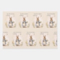 Peter the Rabbit Birthday Party Wrapping Paper Sheets | Zazzle