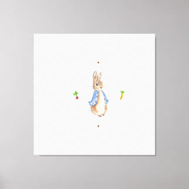 Peter the Rabbit Canvas Print | Zazzle