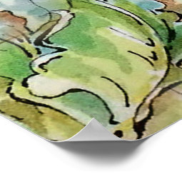 Peter the Rabbit in Mr. Mc Gregor's Vegie Garden Poster | Zazzle