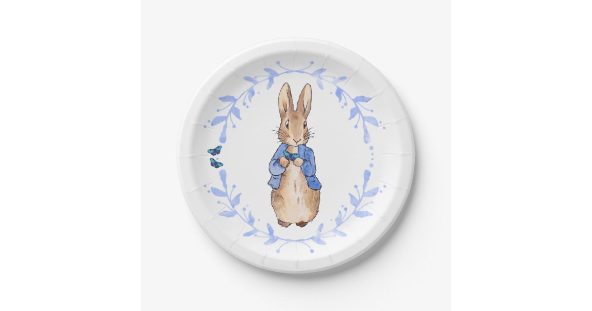 Peter the Rabbit Paper Plate | Zazzle