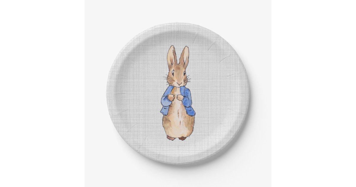 Peter the Rabbit Paper Plates | Zazzle
