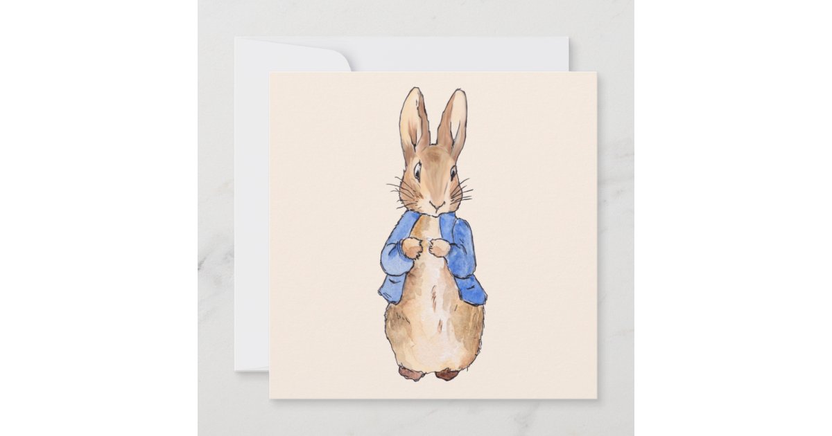 Peter the Rabbit Thank You Card | Zazzle