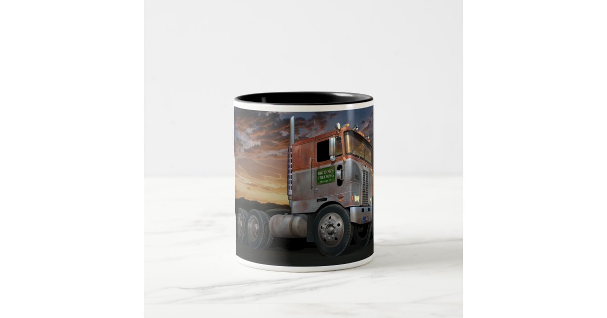 Peterbilt Cabover Two Tone Coffee Mug | Zazzle