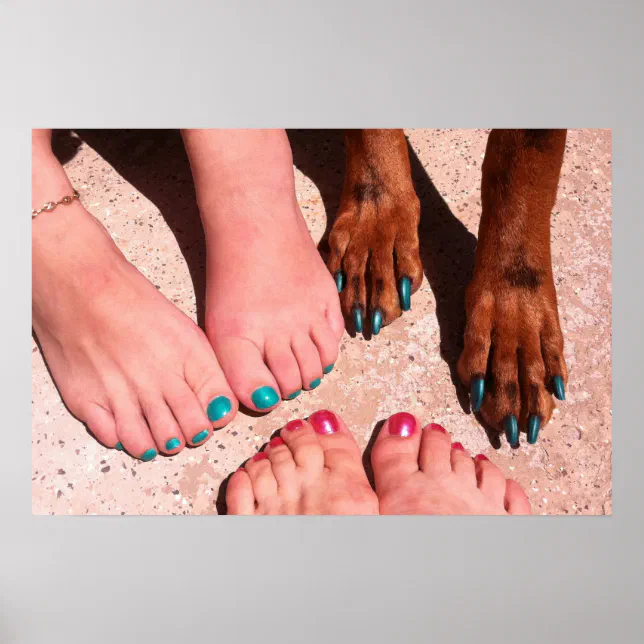 Peticure - Pedicure Spa Day Poster | Zazzle