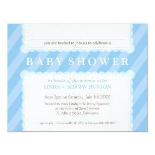 Drop In Baby Shower Invitations | Zazzle
