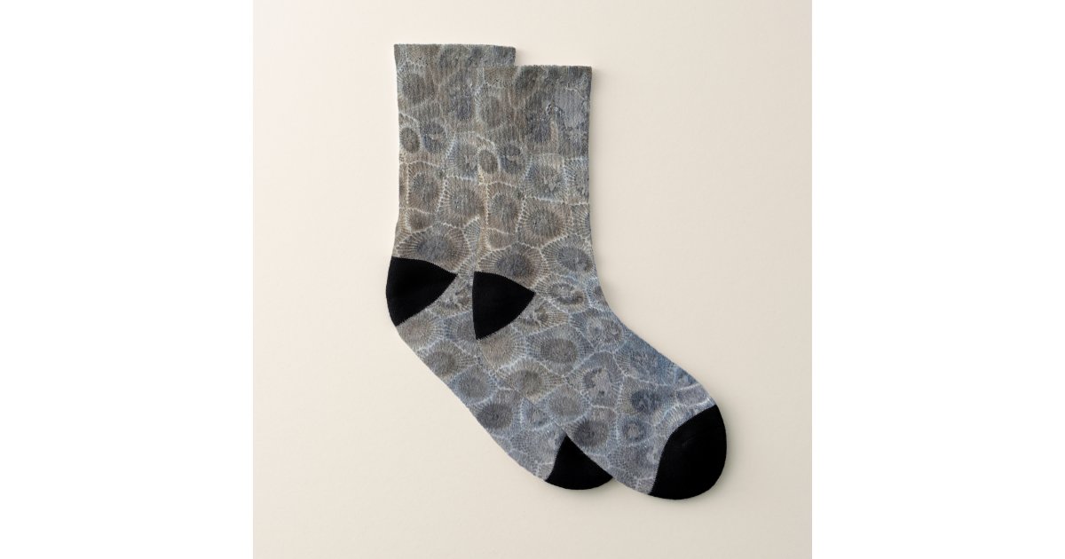 Petoskey Stone Design Socks | Zazzle