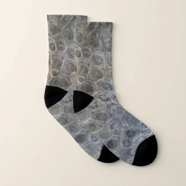 Petoskey Stone Design Socks | Zazzle