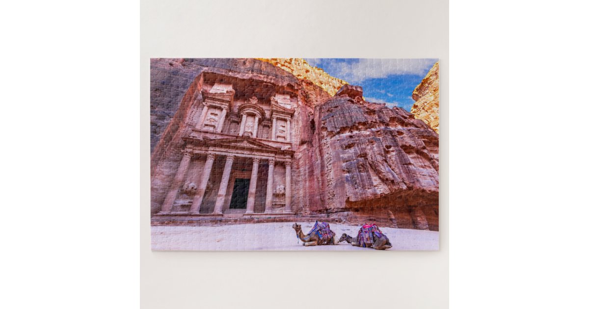 Petra Treasury Jigsaw Puzzle | Zazzle