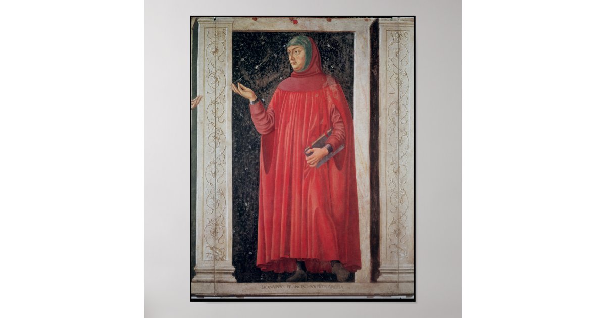 Petrarch from the Villa Carducci series Poster | Zazzle