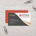 Petroleum, Oilfield, Oil and gas, Oil Rig, Well Business Card | Zazzle