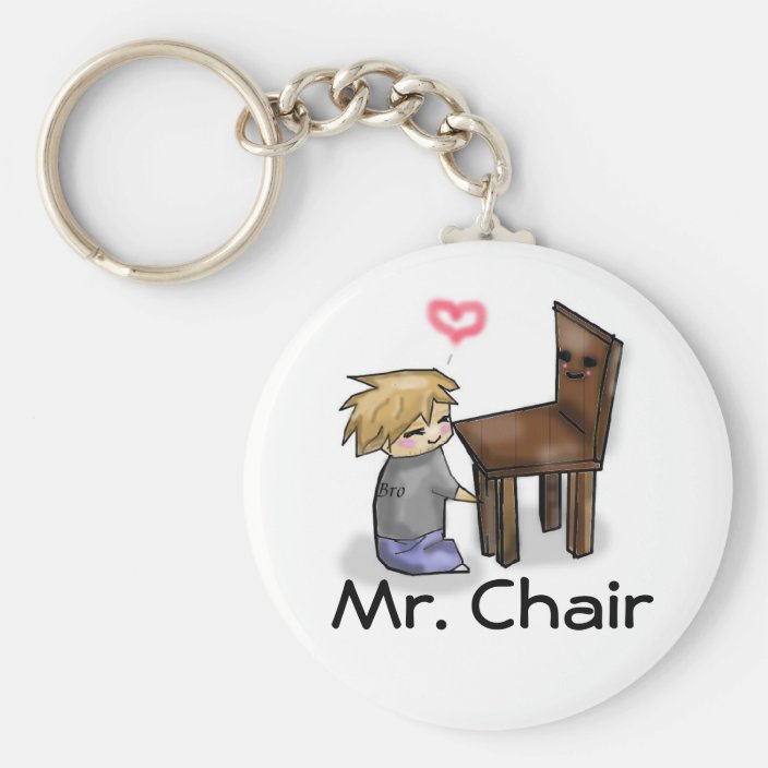 Pewdiepie Mr. Chair Keychain | Zazzle.com
