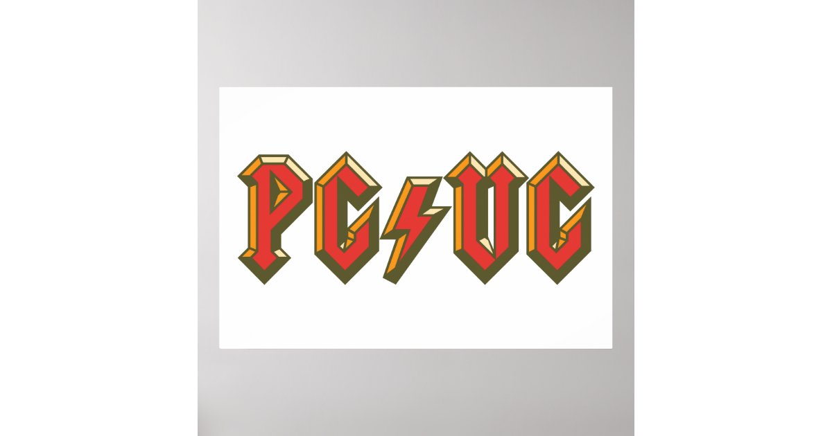 PG/VG POSTER | Zazzle