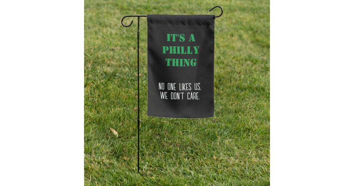 Phabulous Philly Garden Flag | Zazzle