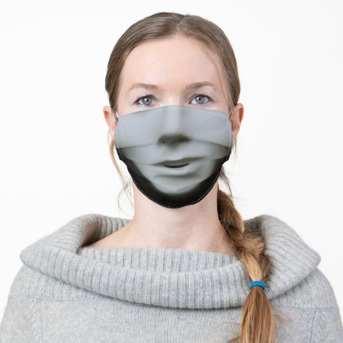 Phantom Mannequin Adult Cloth Face Mask | Zazzle.com