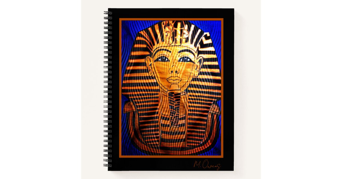 Pharaoh Ancient Egyptian Style Notebook | Zazzle