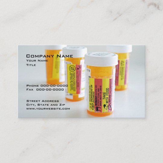Pharmaceutical Business Card | Zazzle.com