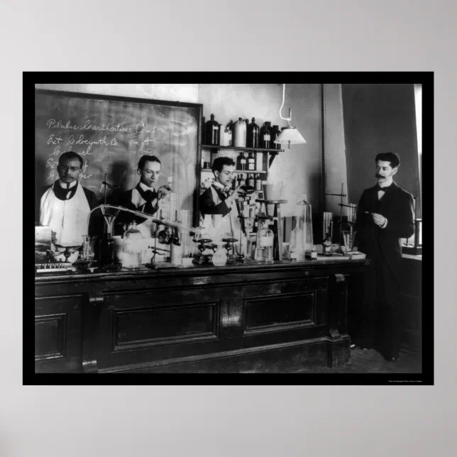 Pharmaceutical Lab at Howard University 1900 Poster | Zazzle