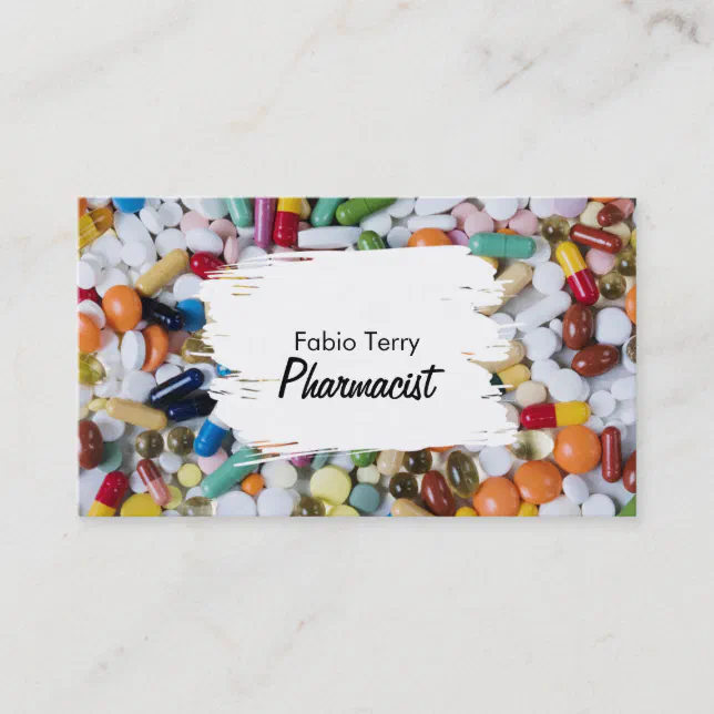 Pharmacist Business Card | Zazzle