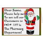 Funny Pharmacist Christmas Cards | Zazzle.com