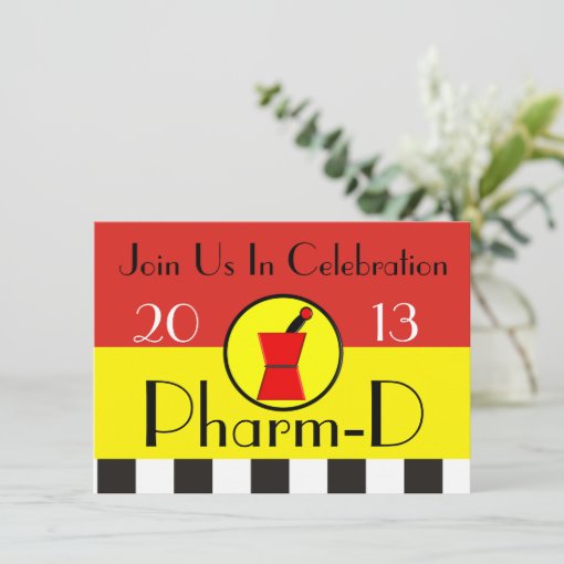 Pharmacist Graduation Invitations 2013 | Zazzle