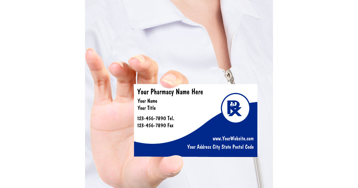 Pharmacy Business Cards | Zazzle