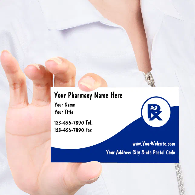 Pharmacy Business Cards | Zazzle