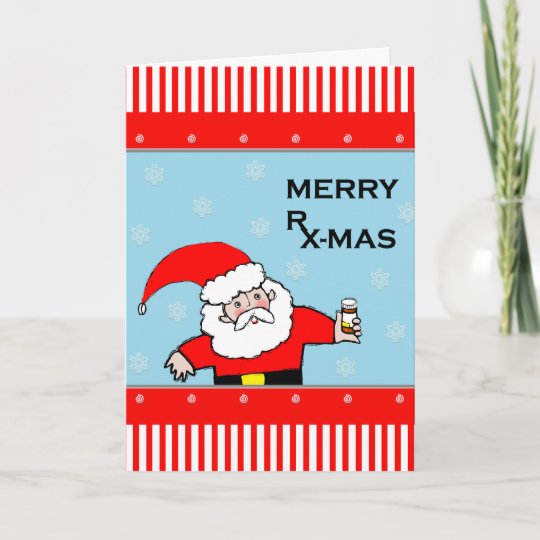pharmacy Christmas Holiday Card | Zazzle.com