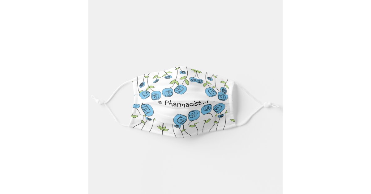 Pharmacy Face Masks Roses | Zazzle