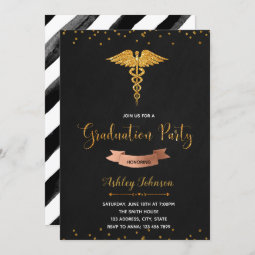 Pharmacy Graduation party Invitation | Zazzle