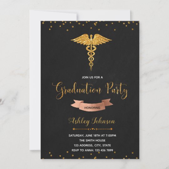 Pharmacy Graduation party Invitation | Zazzle.com
