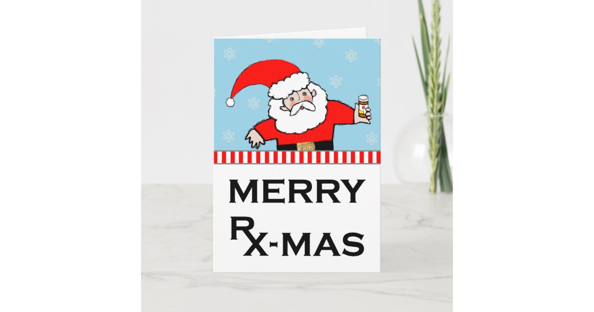 Pharmacy Pharmacist Holiday Christmas Cards | Zazzle