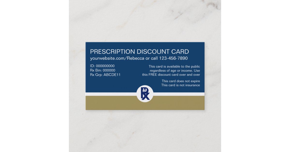 Pharmacy Prescription Business Cards | Zazzle