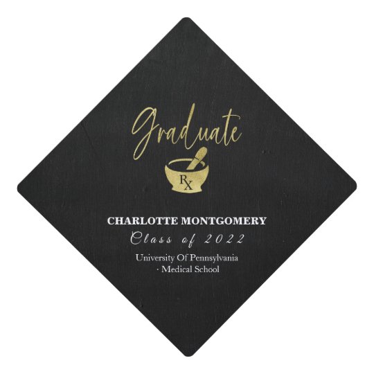 Pharmacy School Graduation Graduation Cap Topper | Zazzle.com
