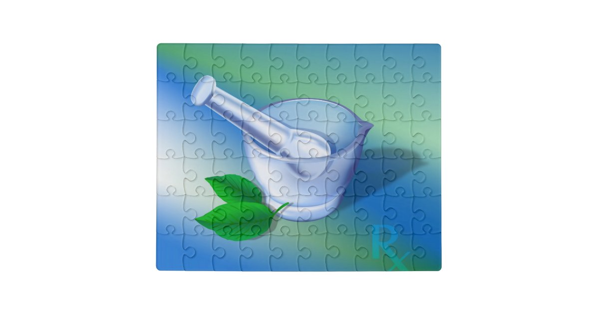 Pharmacy Symbol Jigsaw Puzzle | Zazzle