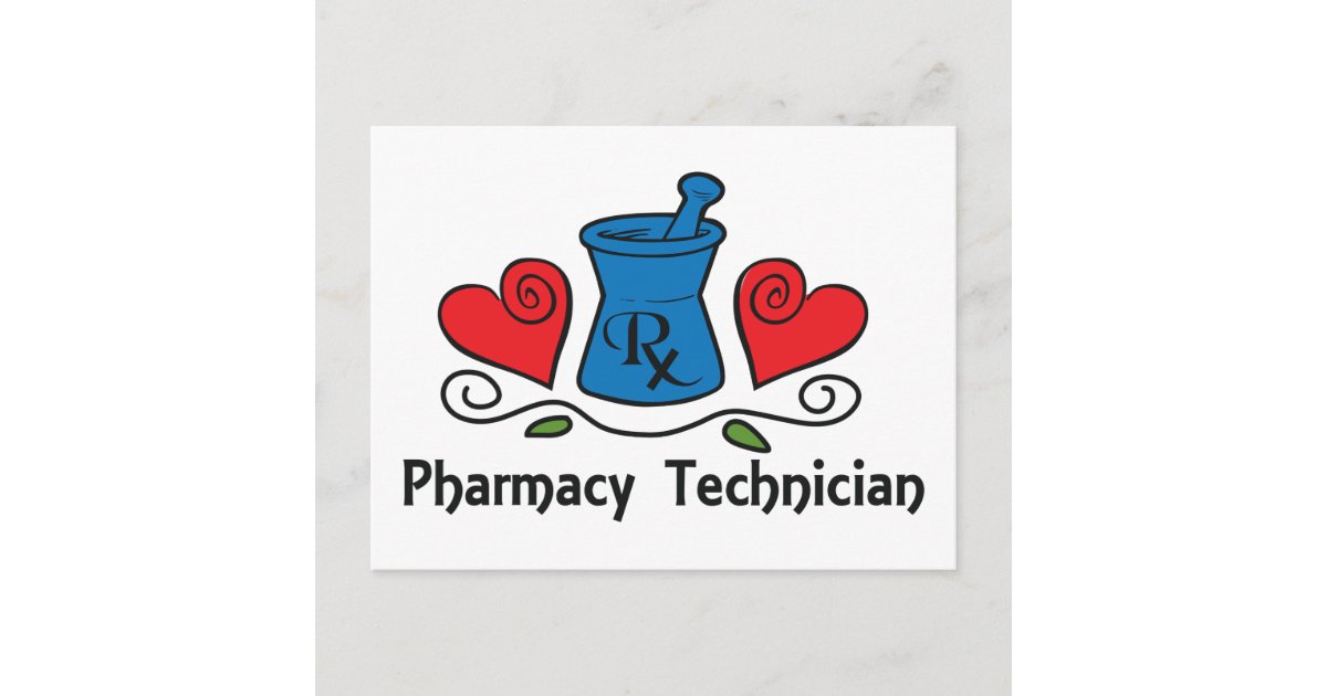 Pharmacy Technician Postcard | Zazzle