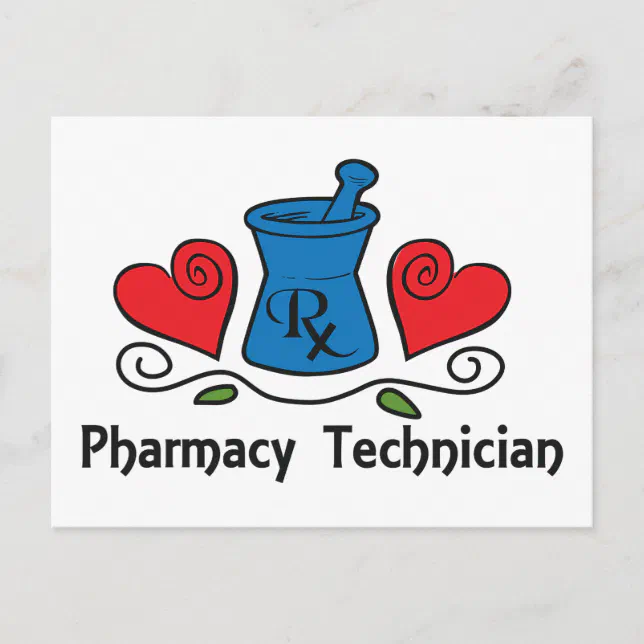 Pharmacy Technician Postcard | Zazzle