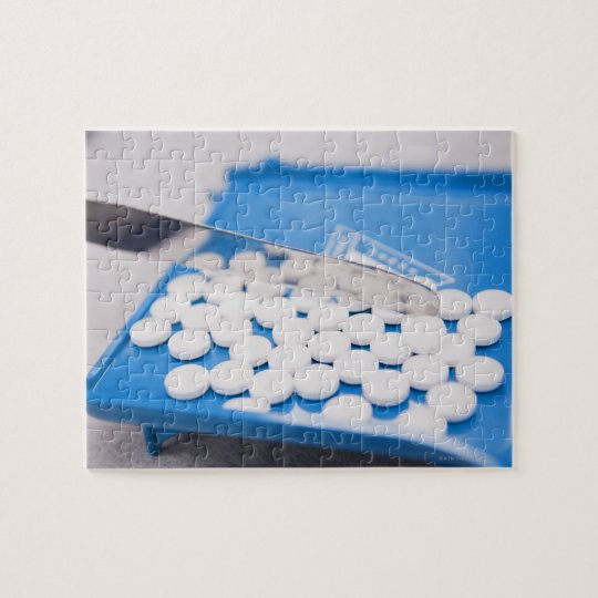 Pharmacy tools, pills, medication jigsaw puzzle | Zazzle.com