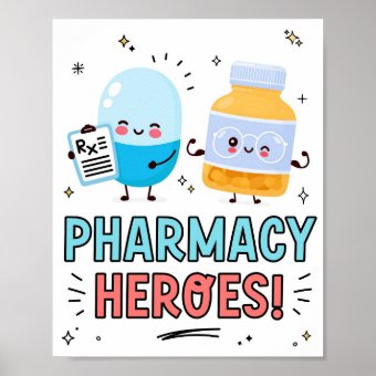 Pharmacy Week Appreciation Sign Poster | Zazzle