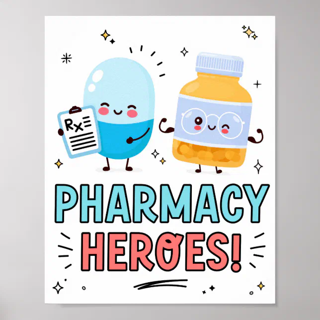Pharmacy Week Appreciation Sign Poster | Zazzle