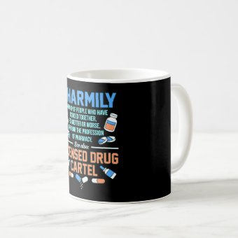 Pharmily Pharmacist Technician Pharmacy PharmD Coffee Mug | Zazzle