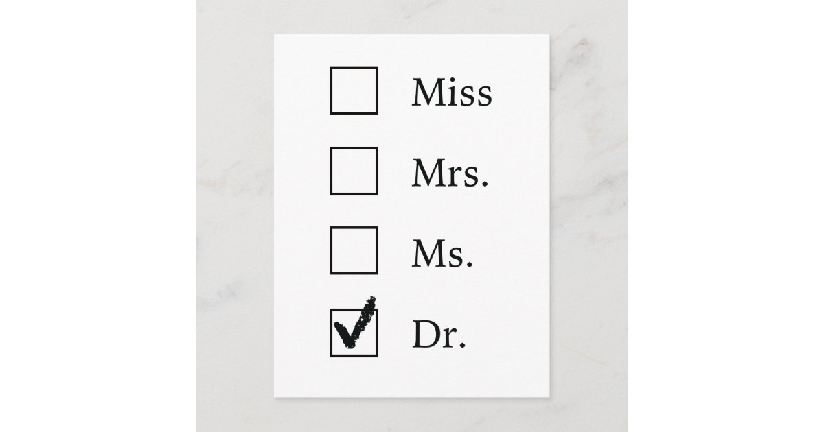 PhD graduation post card | Zazzle