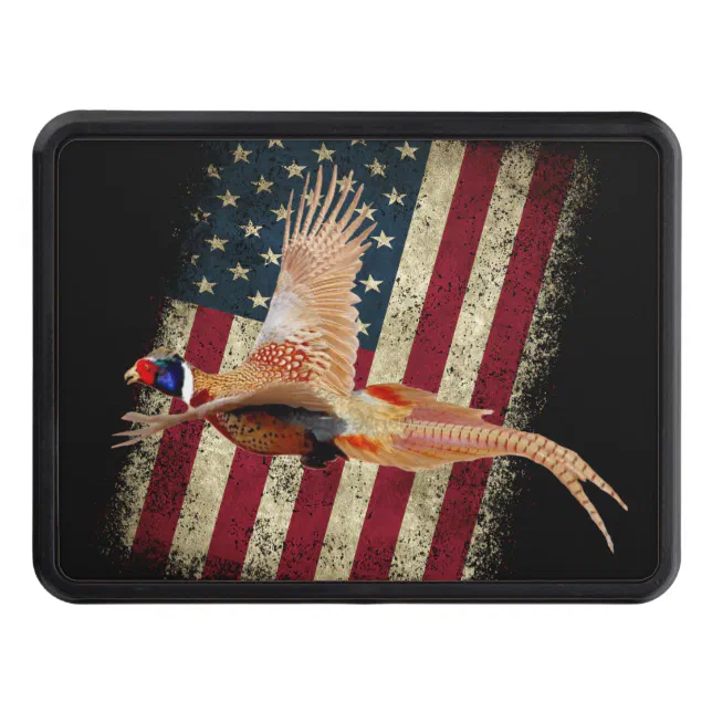 Pheasant Hunting Gifts, Ring Neck Pheasant Hitch Cover | Zazzle