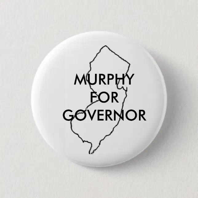 Phil Murphy for New Jersey Governor 2021 Button | Zazzle